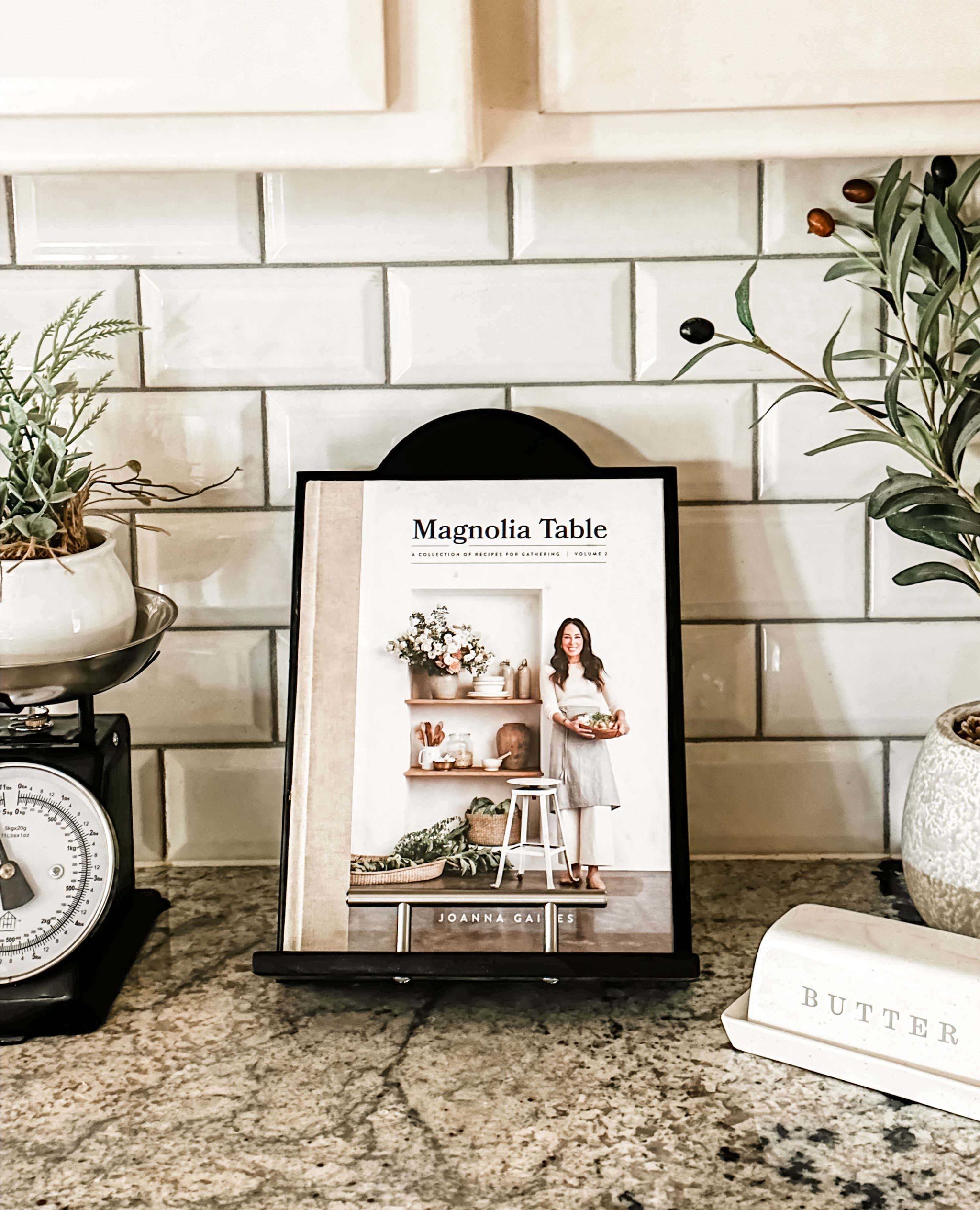 Personalized Black Cookbook Holder – Josephine Thomas Home