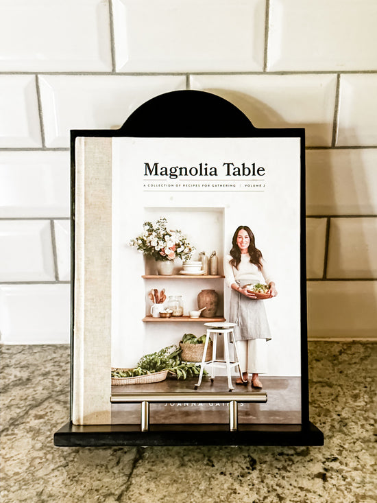 Personalized Black Cookbook Holder – Josephine Thomas Home