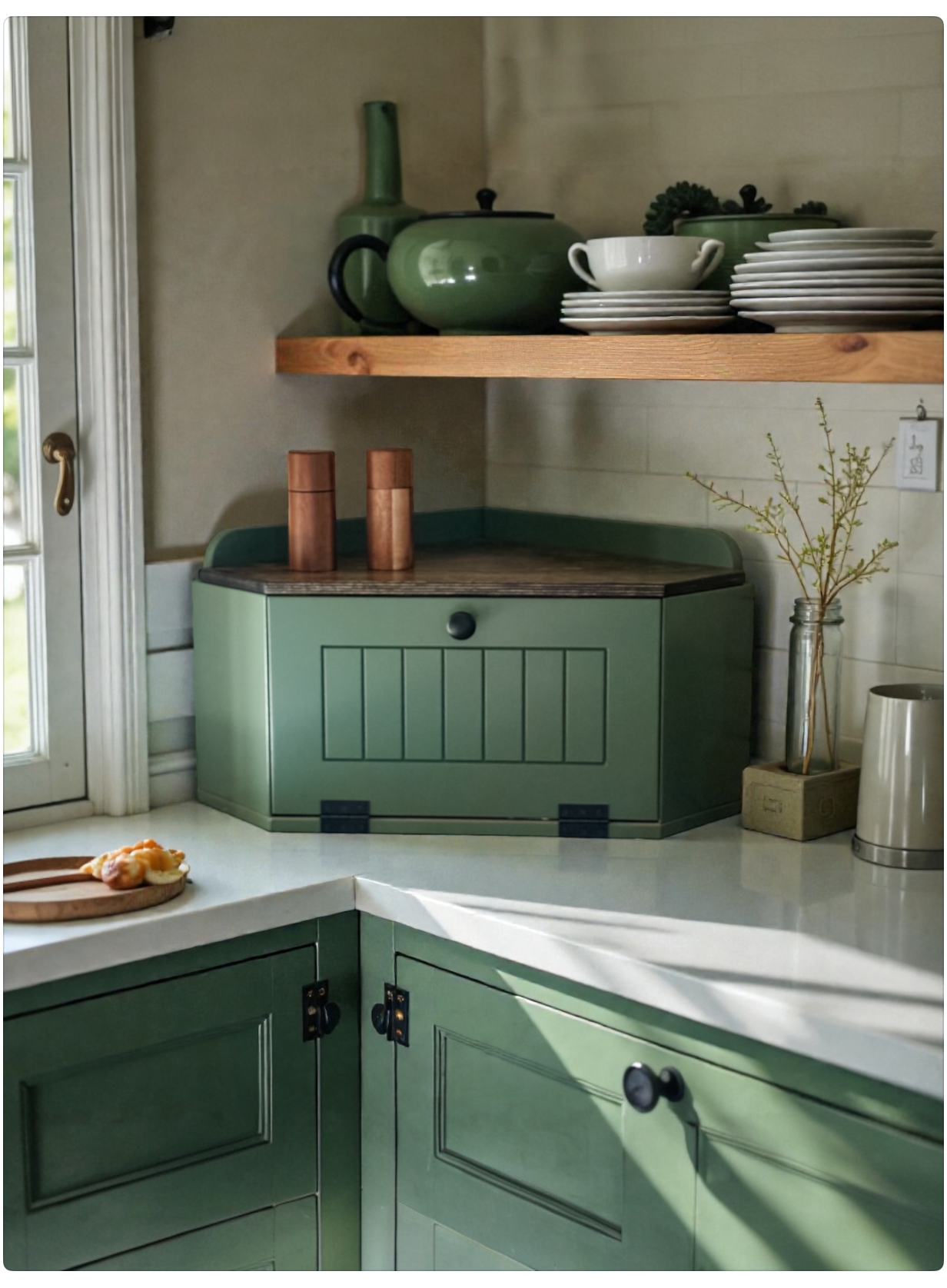 Bread Box -Painted – Josephine Thomas Home